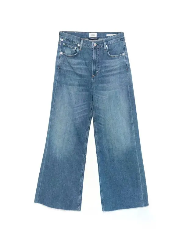 Citizens Of Humanity Lyra Raw-cut Jeans - Blue