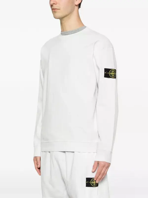 Stone Island Compass-patch Sweatshirt