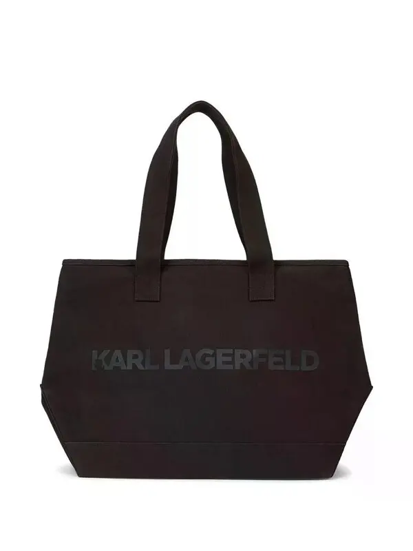 Karl Lagerfeld Logo-print Tote Bag - Brown
