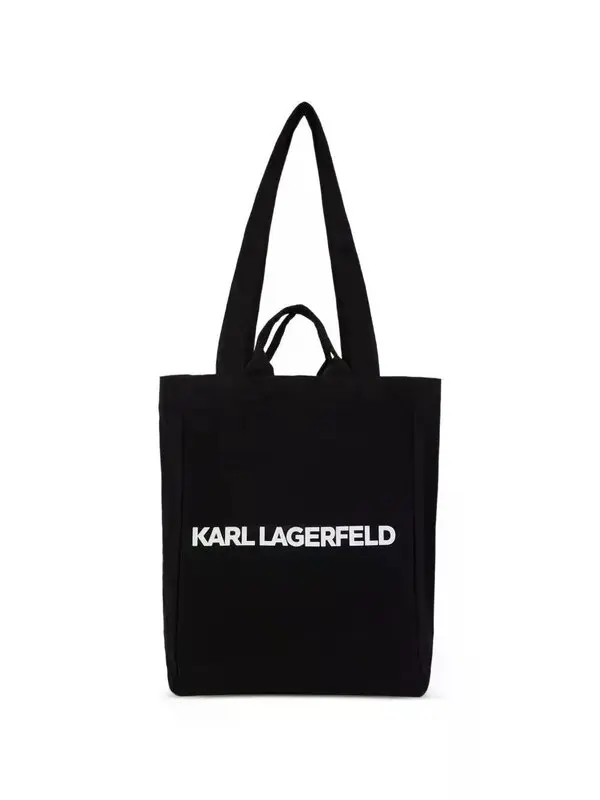 Karl Lagerfeld Logo-print Tote Bag - Black