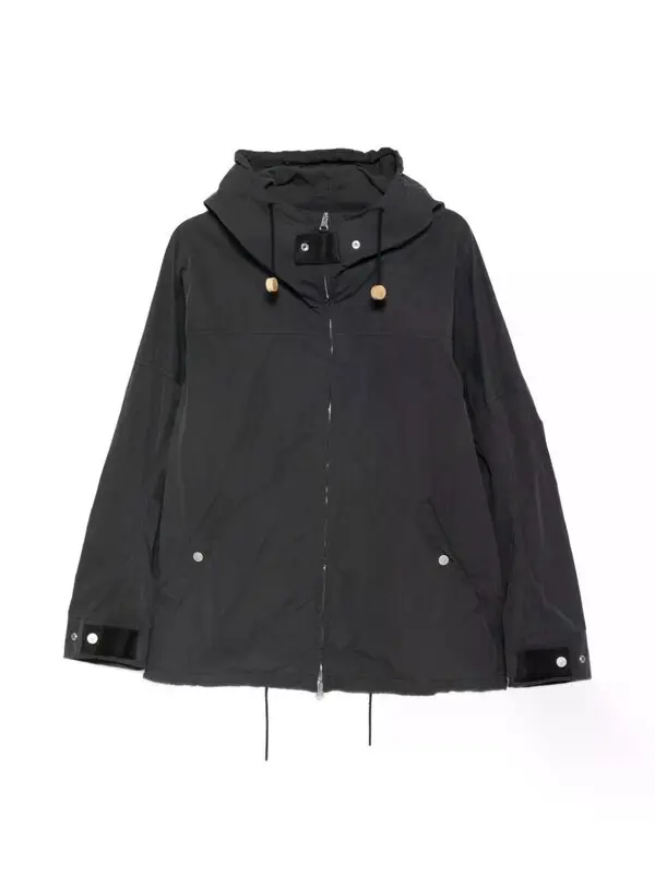 Stone Island Drawstring-hem Hooded Jacket - Grey