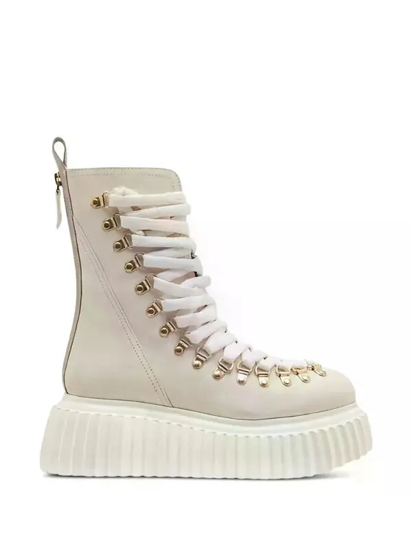 Agl Dromo Lace-up Boots - Neutrals