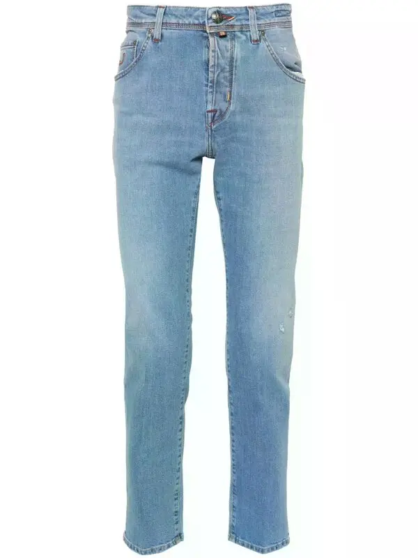 Jacob Cohen Scott Low-rise Slim-fit Jeans