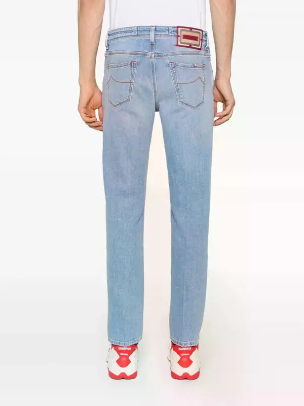 Jacob Cohen Scott Low-rise Slim-fit Jeans
