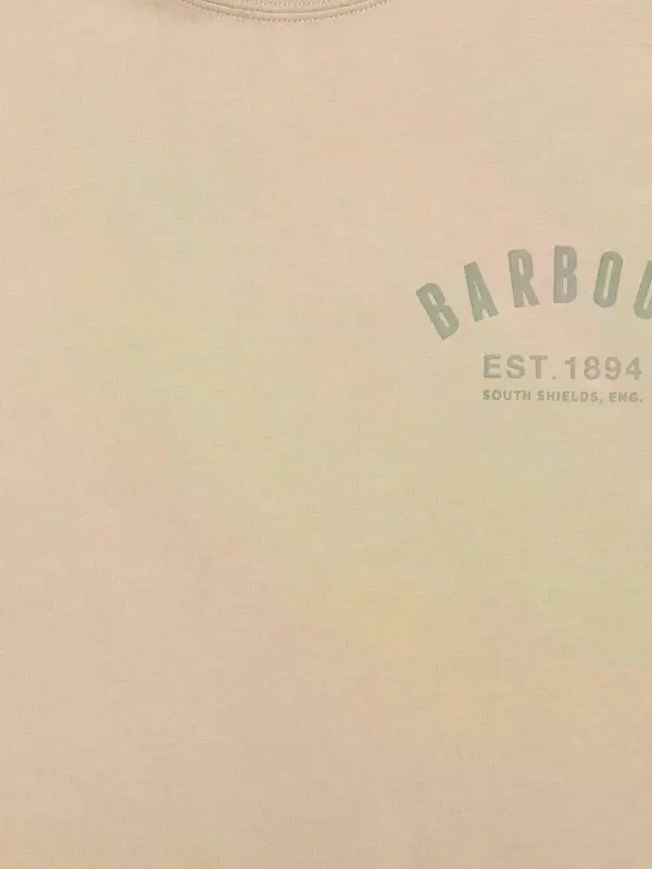 Barbour Preppy Logo-print T-shirt - Neutrals