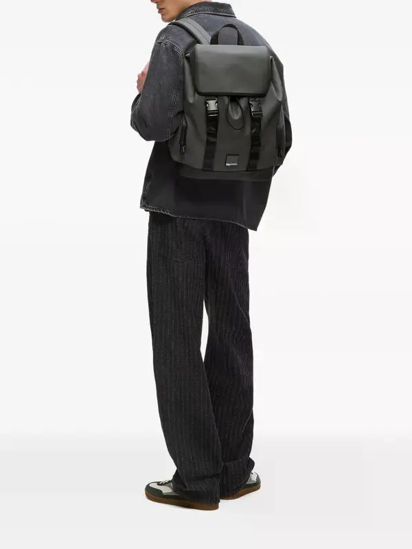 Karl Lagerfeld Venture Buckle-strap Backpack