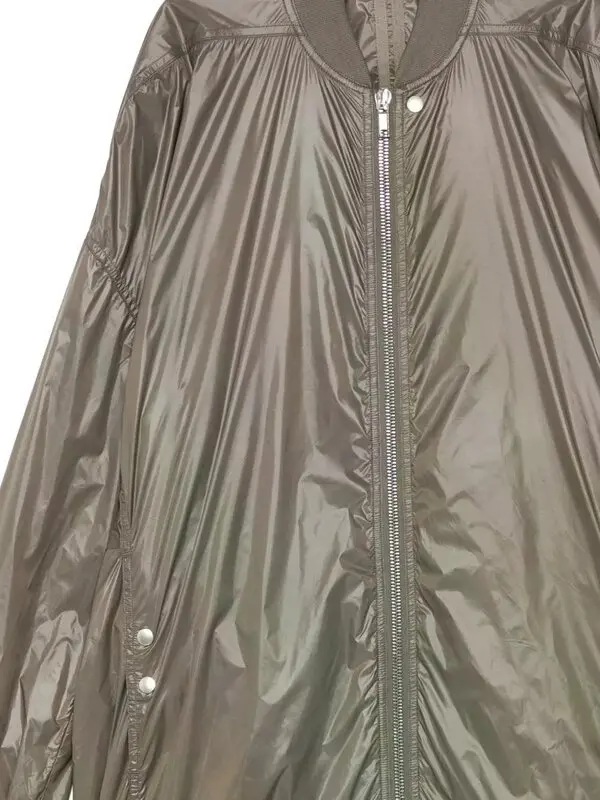 Rick Owens Ruched Zip-up Jacket