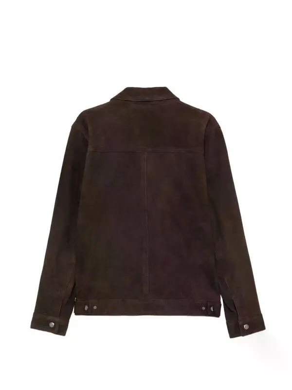 7 For All Mankind Suede-finish Jacket