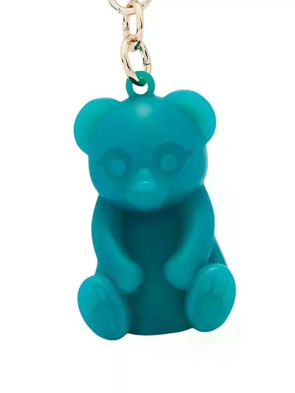 Furla Allegra Logo-detail Keyring - Blue