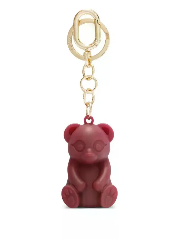 Furla Allegra Bear Keyring - Red