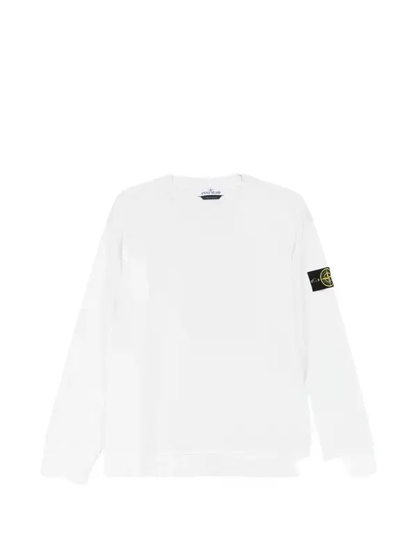 Stone Island Compass Patch Sweatshirt - Blue