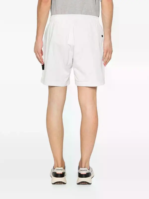 Stone Island Compass-patch Shorts - Blue