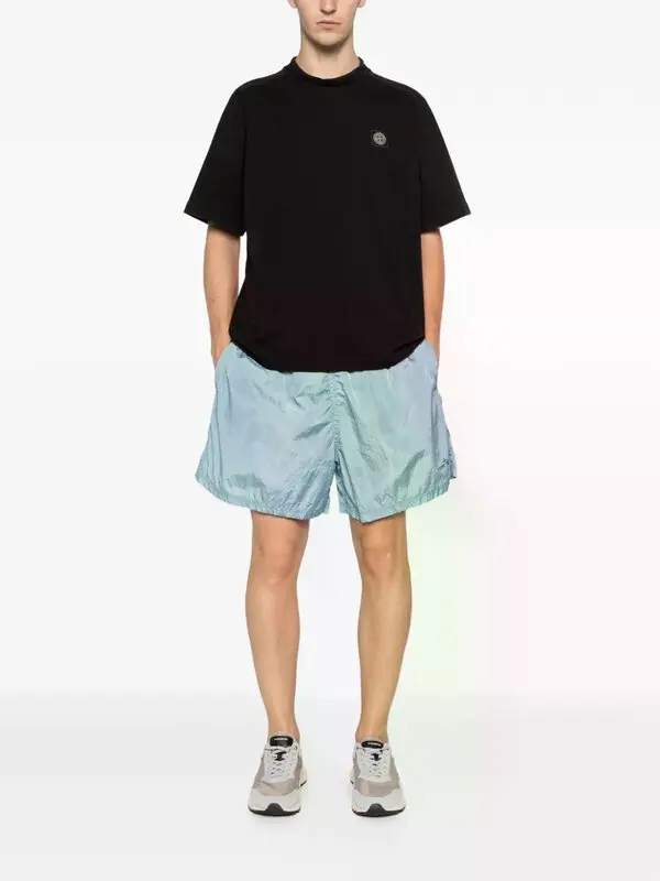 Stone Island Logo-print Shorts