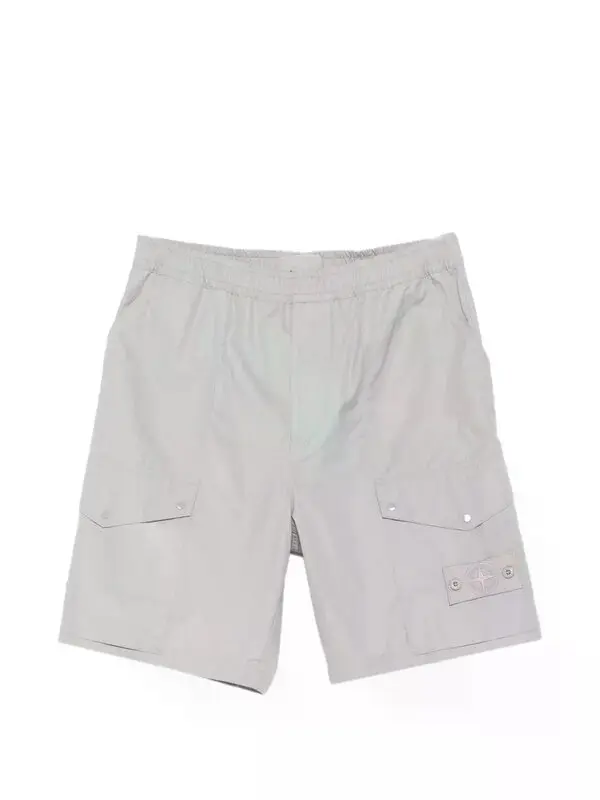 Stone Island Logo-patch Cargo Shorts