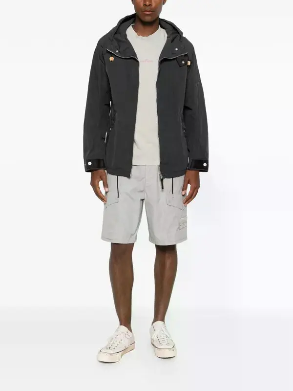 Stone Island Logo-patch Cargo Shorts