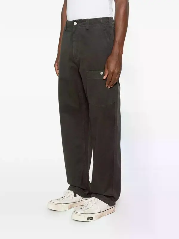 Stone Island Cotton Cargo Trousers - Grey
