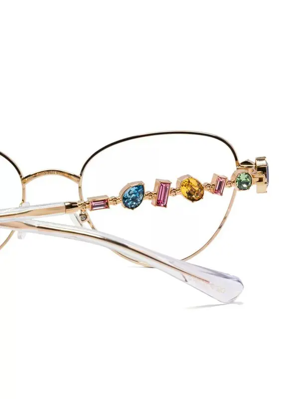 SWAROVSKI Crystal-embellished Cat Eye Glasses
