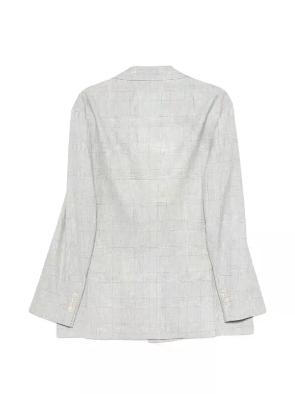 Brunello Cucinelli Double-breasted Checked-pattern Suit