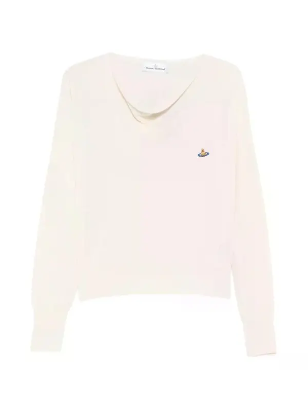 VIVIENNE WESTWOOD Logo-embroidered Sweatshirt