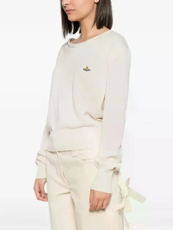 VIVIENNE WESTWOOD Logo-embroidered Sweatshirt