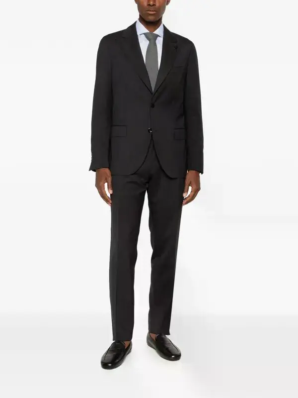 LARDINI Lapel-pin Suit - Grey