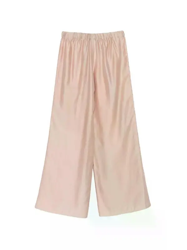 Seventy Elasticated-waistband Wide-leg Trousers