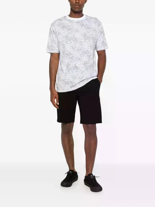 Karl Lagerfeld Logo-pattern T-shirt