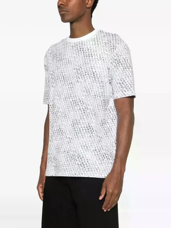 Karl Lagerfeld Logo-pattern T-shirt