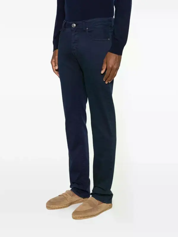 Jacob Cohen Bard Five-pocket Trousers - Blue