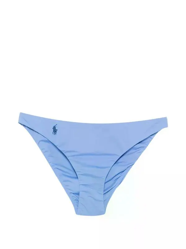 Polo Ralph Lauren Pony-motif Bikini Bottoms - Blue