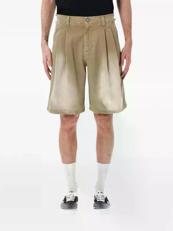 ERL Pleated Faded Effect Shorts