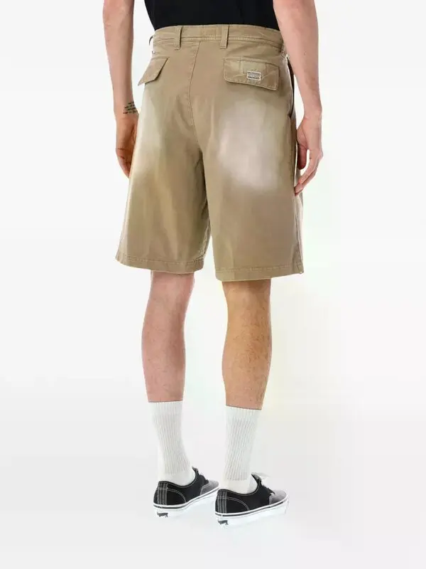 ERL Pleated Faded Effect Shorts