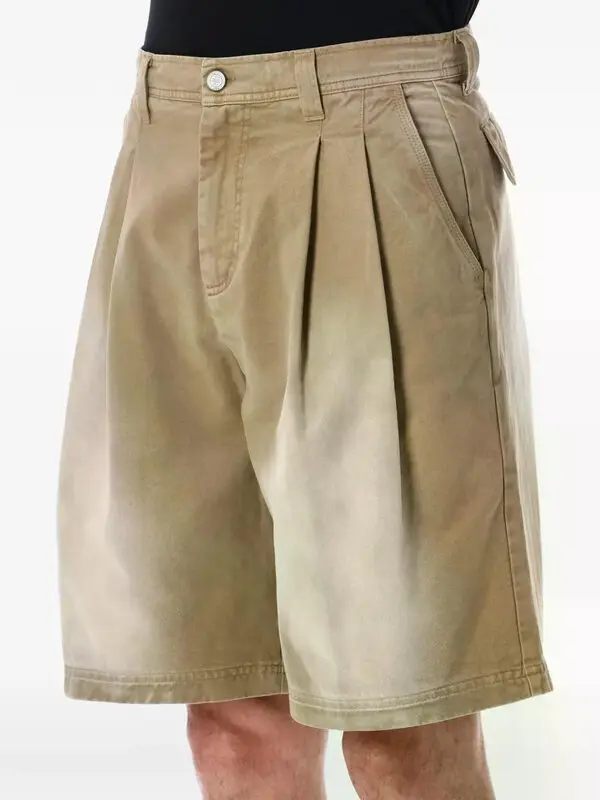 ERL Pleated Faded Effect Shorts