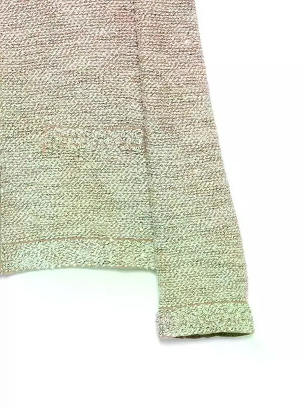 D.exterior Sequin-embellished Tweed-effect Jacket