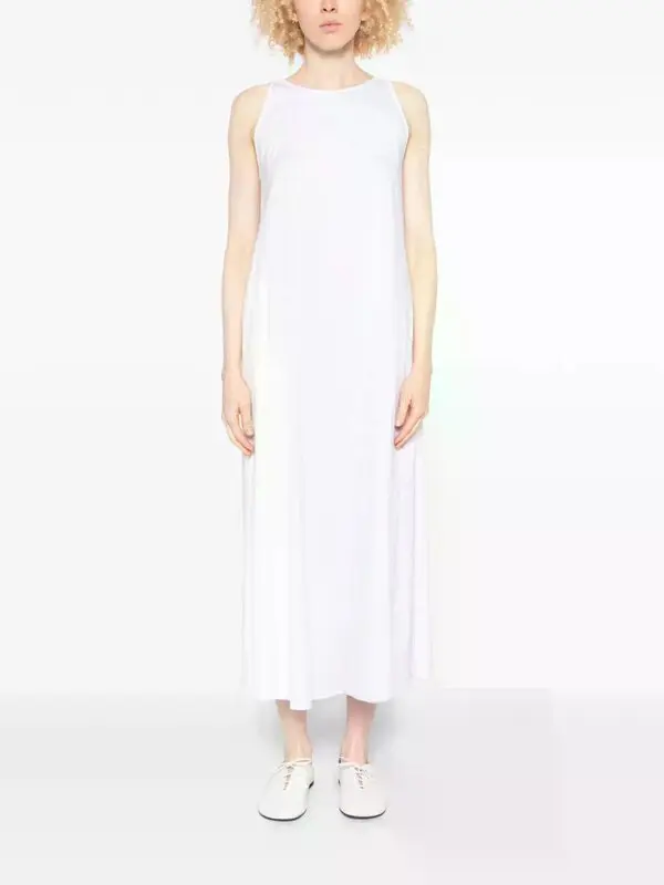 Max Mara Sleeveless A-line Midi Dress