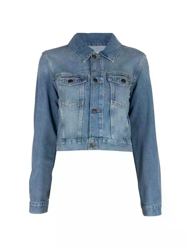 FRAME Off Duty Denim Jacket - Blue