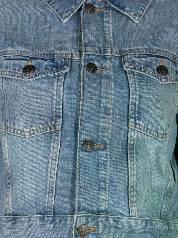 FRAME Off Duty Denim Jacket - Blue