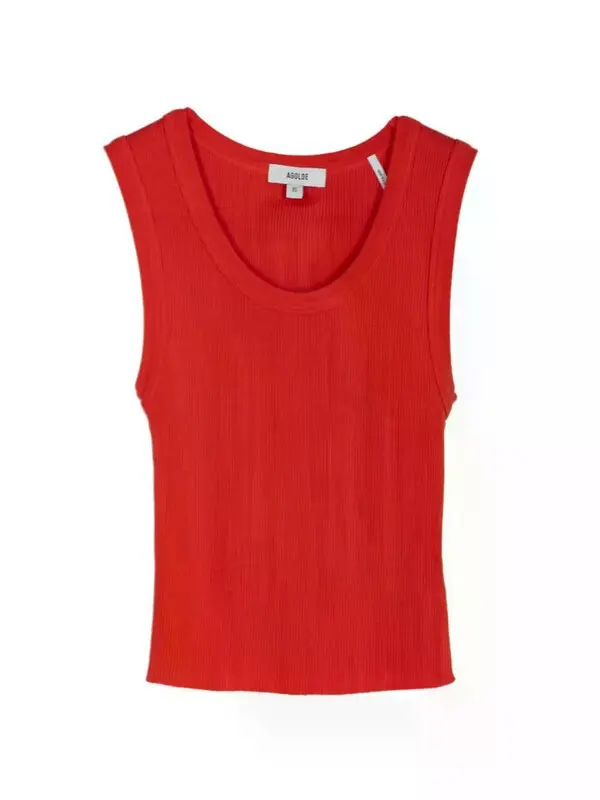 AGOLDE Poppy Tank Top - Red