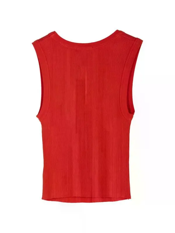 AGOLDE Poppy Tank Top - Red
