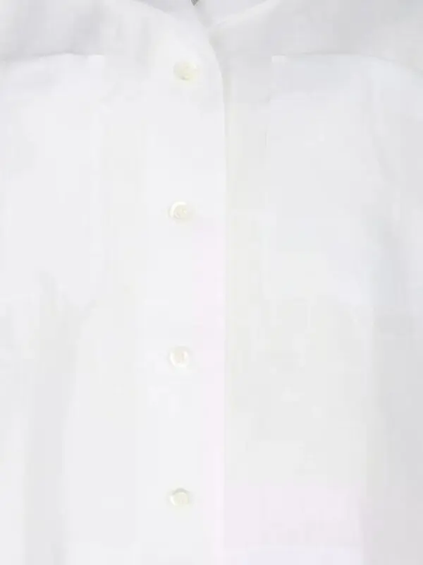 FRAME Pocket-detail Cropped Shirt