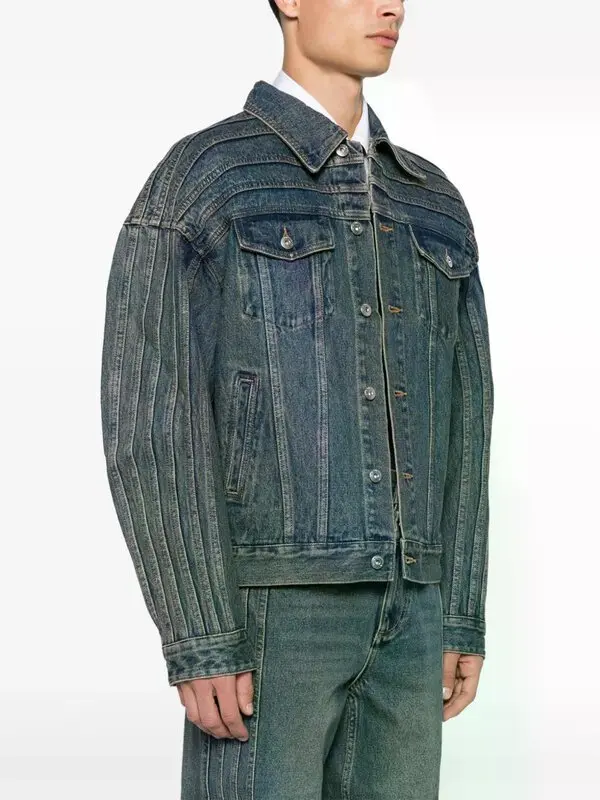 FENG CHEN WANG Deconstructed Denim Jacket