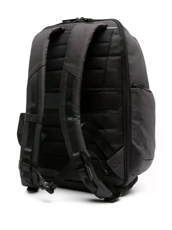 PIQUADRO Logo-plaque Panelled Backpack