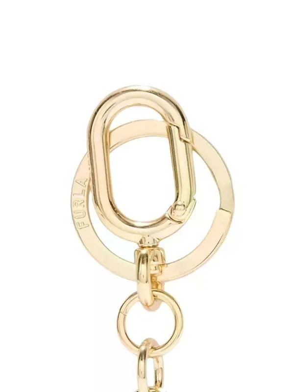 Furla Allegra Bear Keyring - Pink