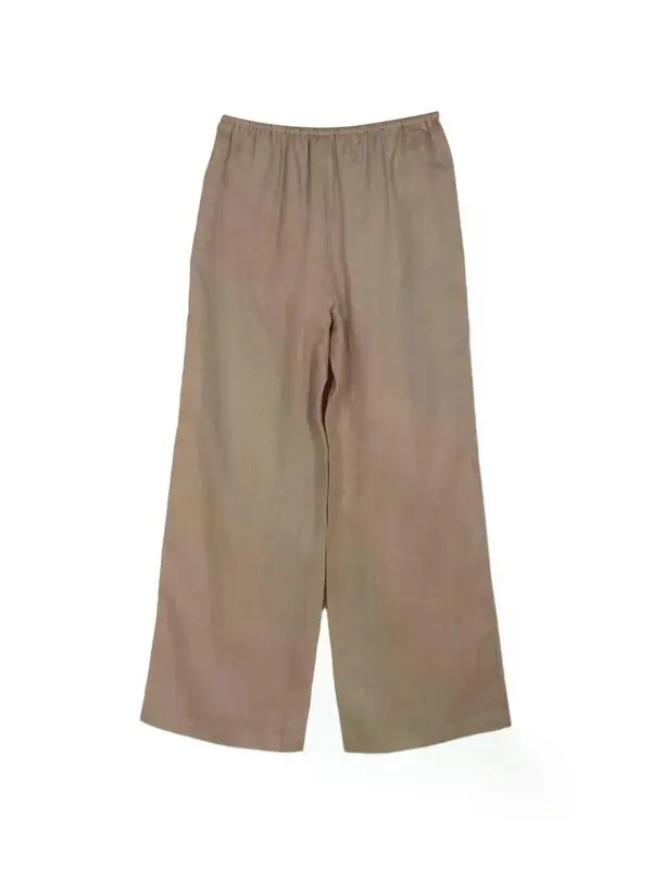 FRAME Drawstring Linen Trousers