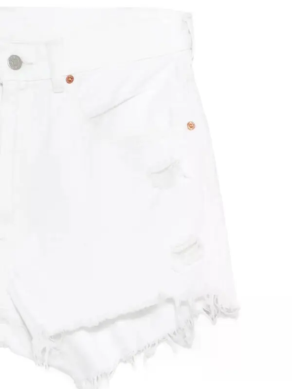 Denimist Haisley Distressed Frayed Shorts