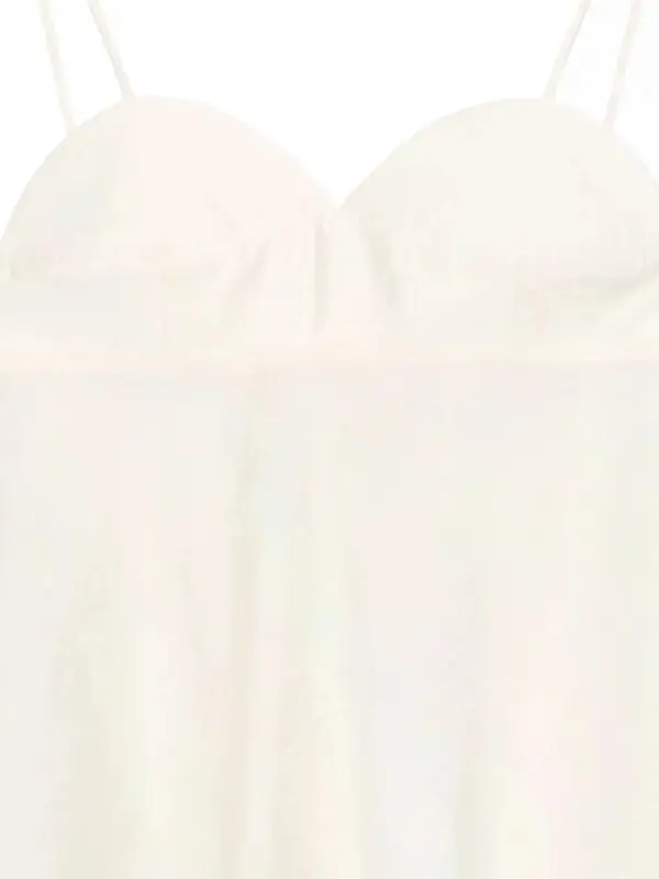 CORDERA Sweetheart Neck Spaghetti-strap Top - Neutrals