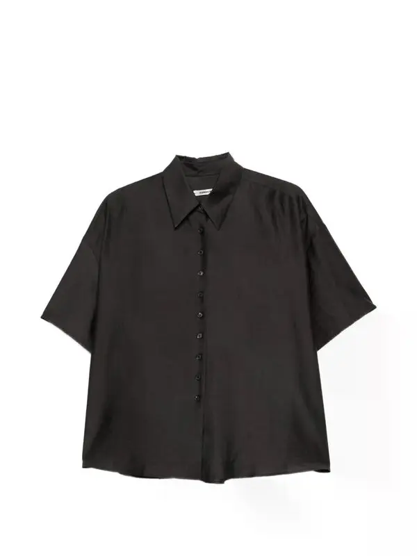 CORDERA Short-sleeve Button-up Top