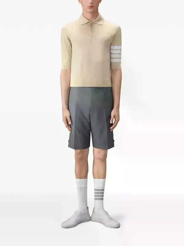 Thom Browne 4-bar Polo Shirt