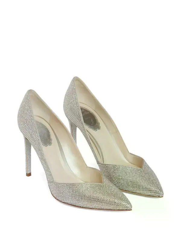 Rene Caovilla Tone Pointed-toe Stiletto Pumps