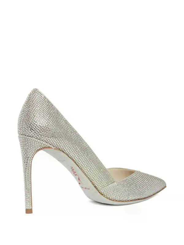 Rene Caovilla Tone Pointed-toe Stiletto Pumps